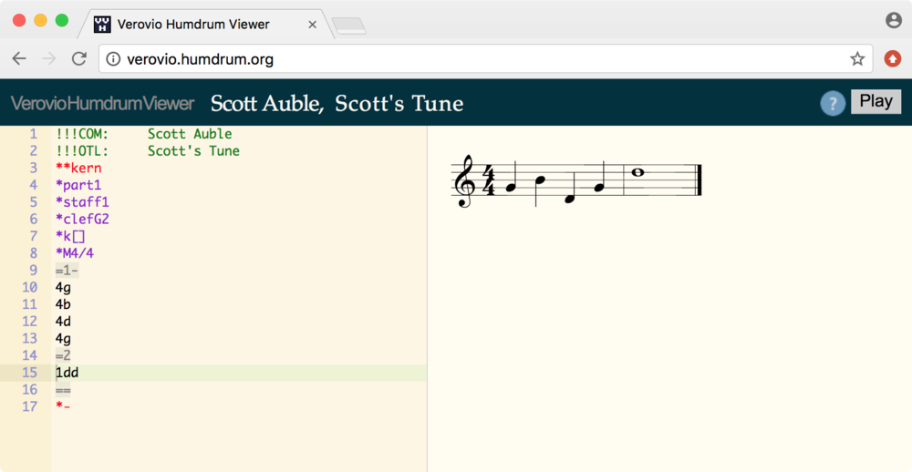 Humdrum lab 5 - CCARH Wiki