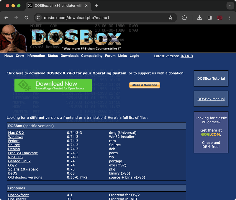 Using SCORE in DosBox - CCARH Wiki