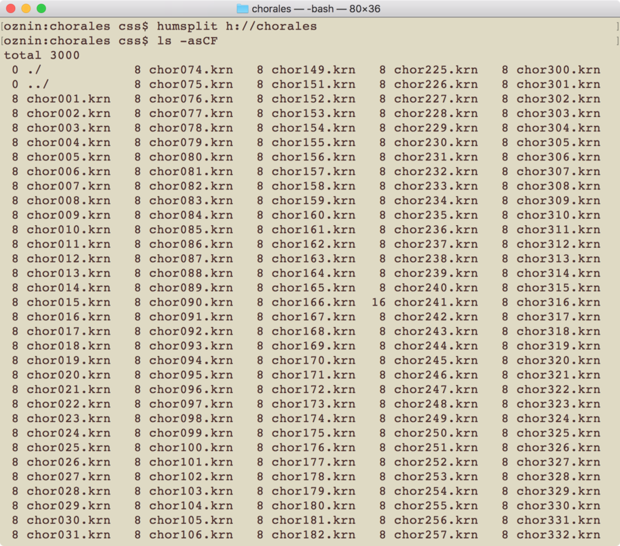Humdrum Lab 1 - CCARH Wiki